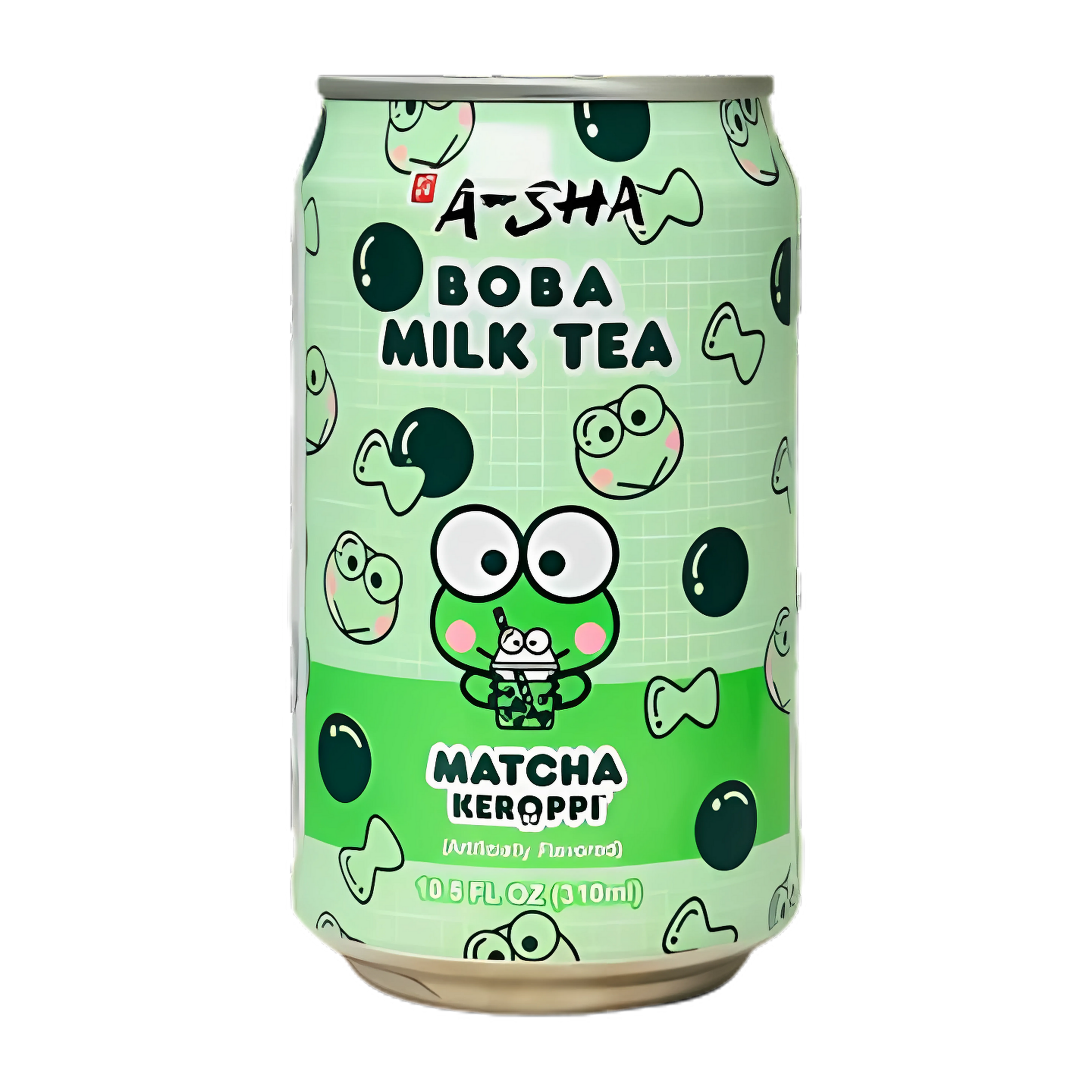 A-Sha Boba Milk Tea - Matcha Keroppi-12ct – lolcandi