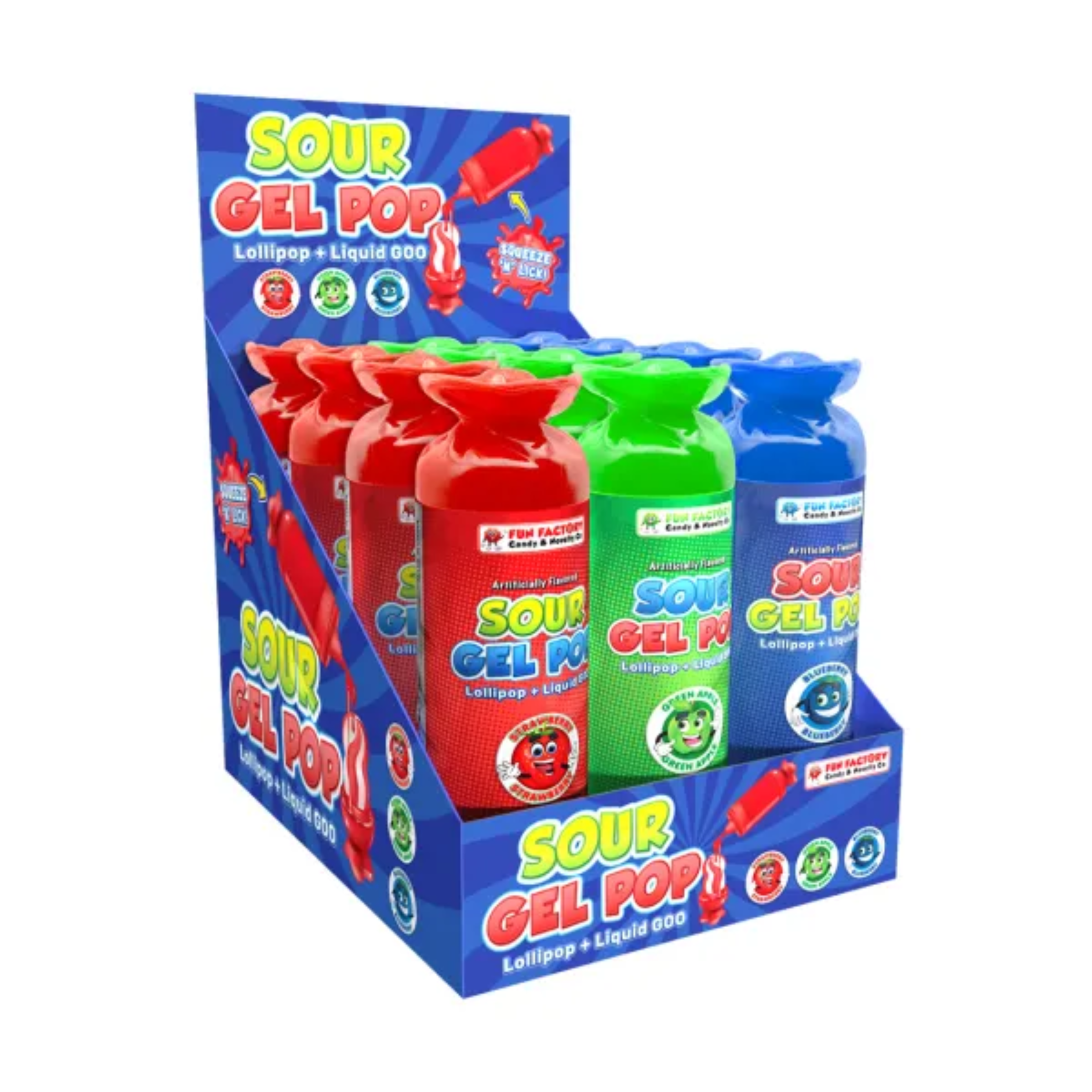 FF - Sour Gel Pop Candy-12ct – lolcandi