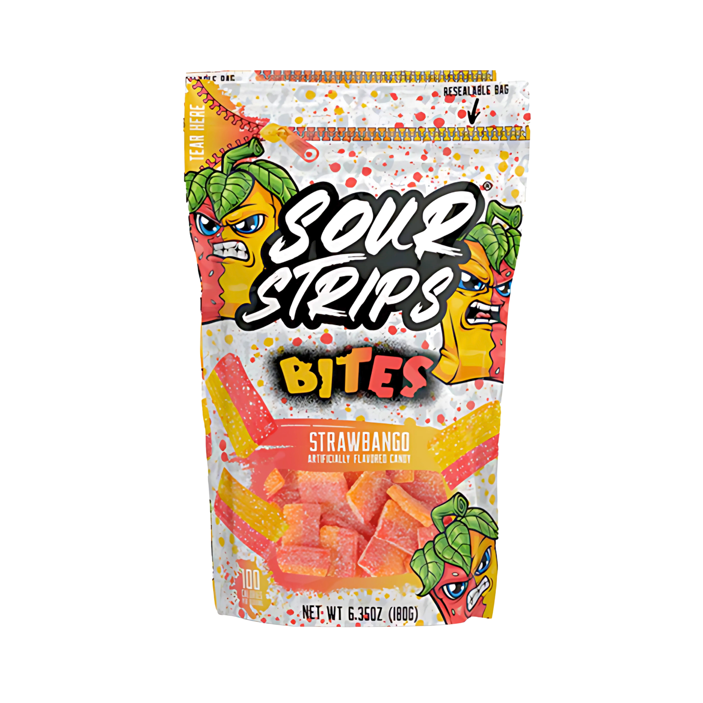Sour Strips - StrawBango Bites – lolcandi