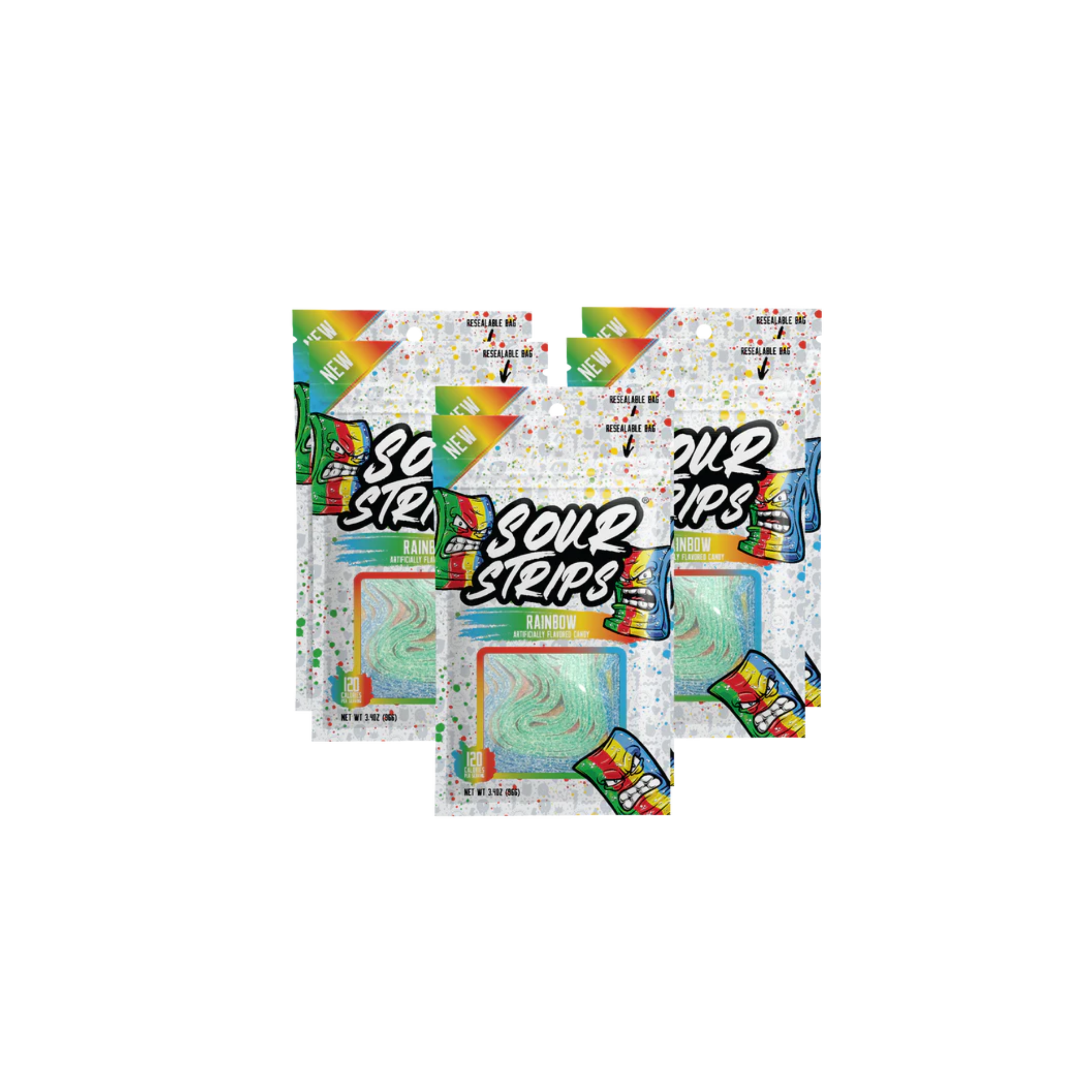 Sour Strips - Rainbow – lolcandi